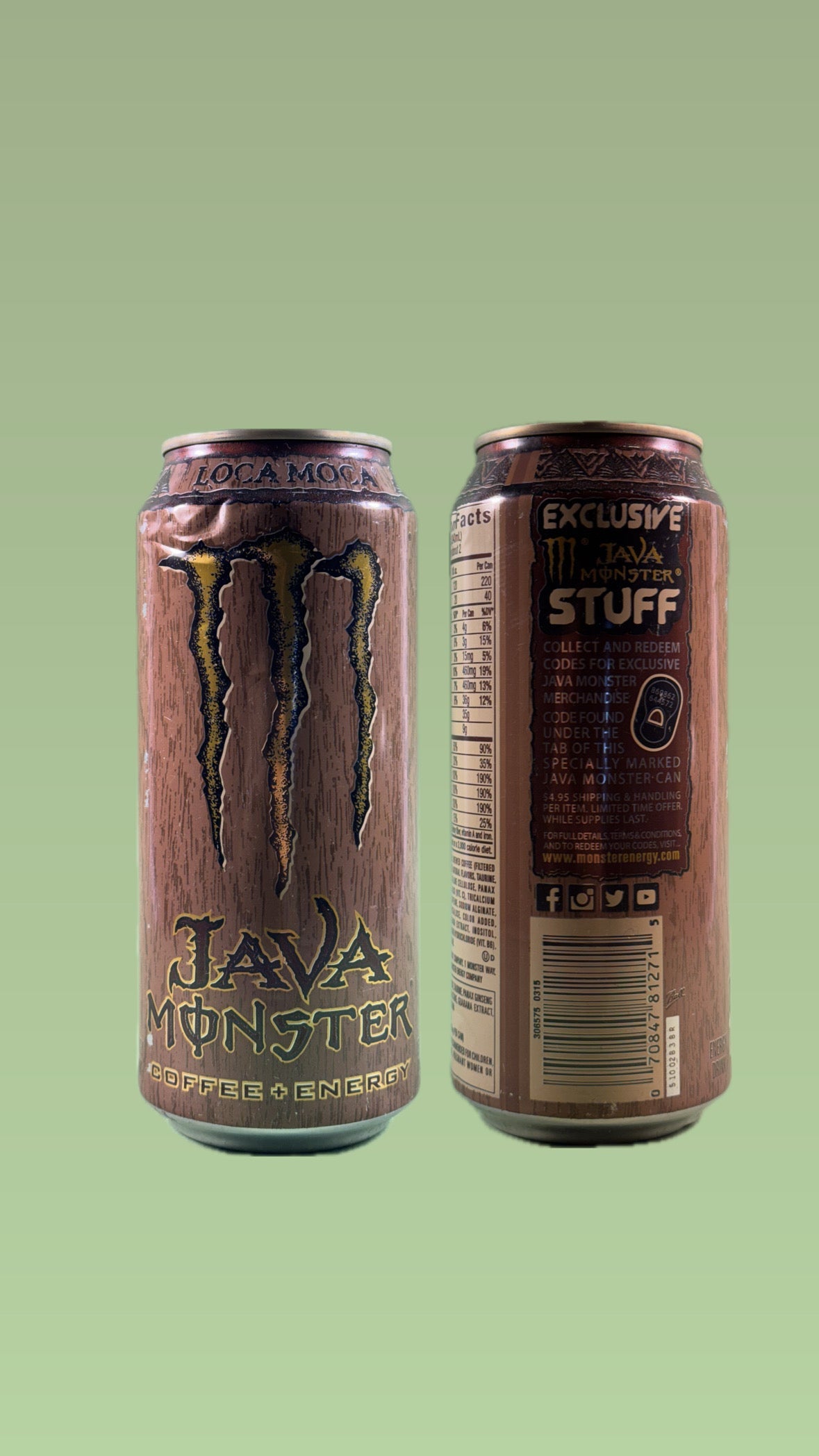 Monster Energy Java Loca Moca Exclusive Stuff (USA) (Edizione 2015 ...